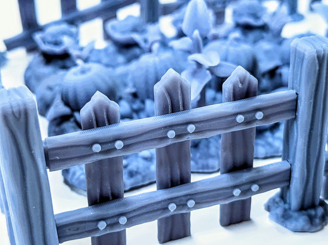 Modular Garden Fence Set – Custom Miniature Maker