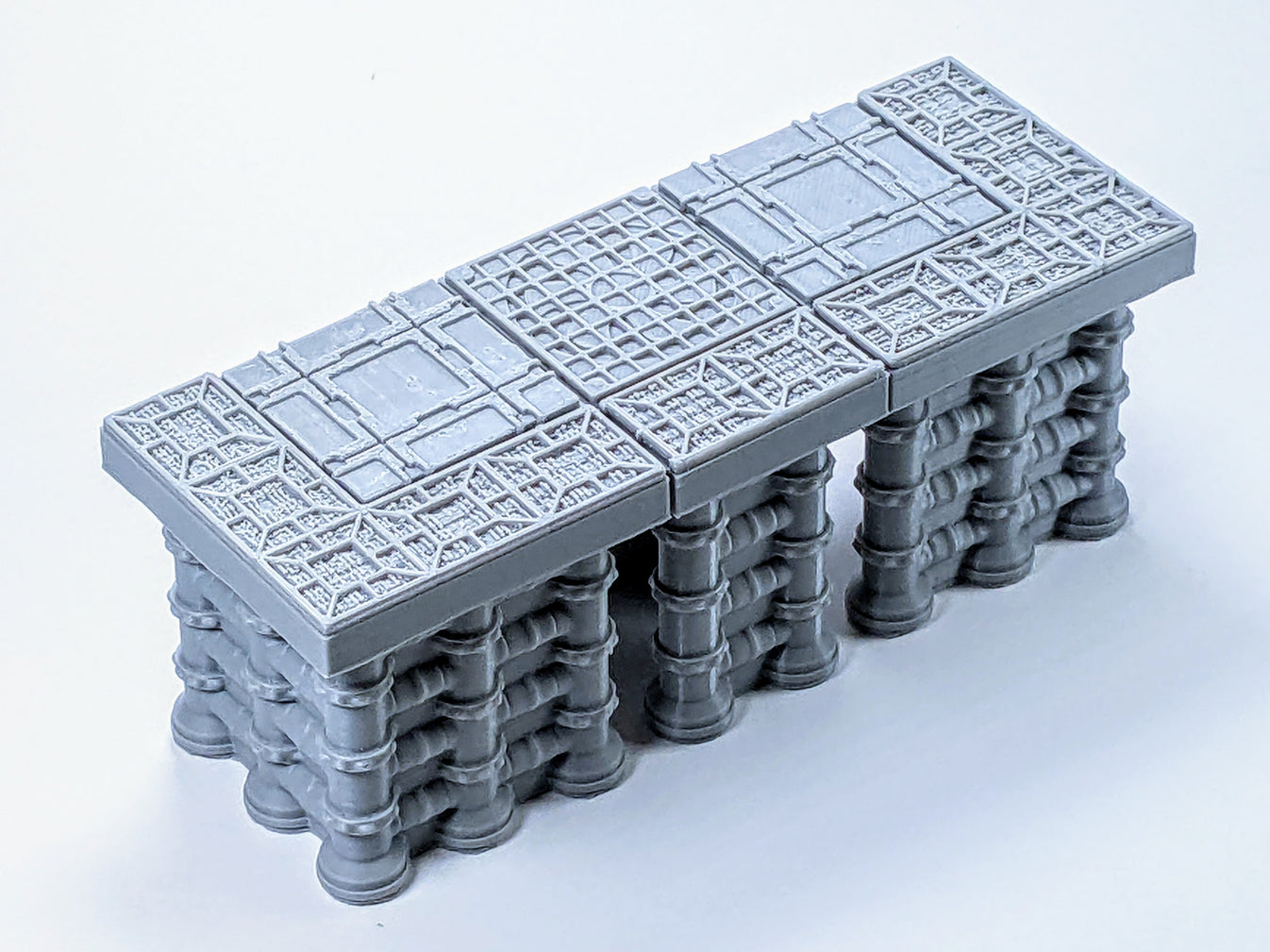Modular Raised Metal Platforms – Custom Miniature Maker