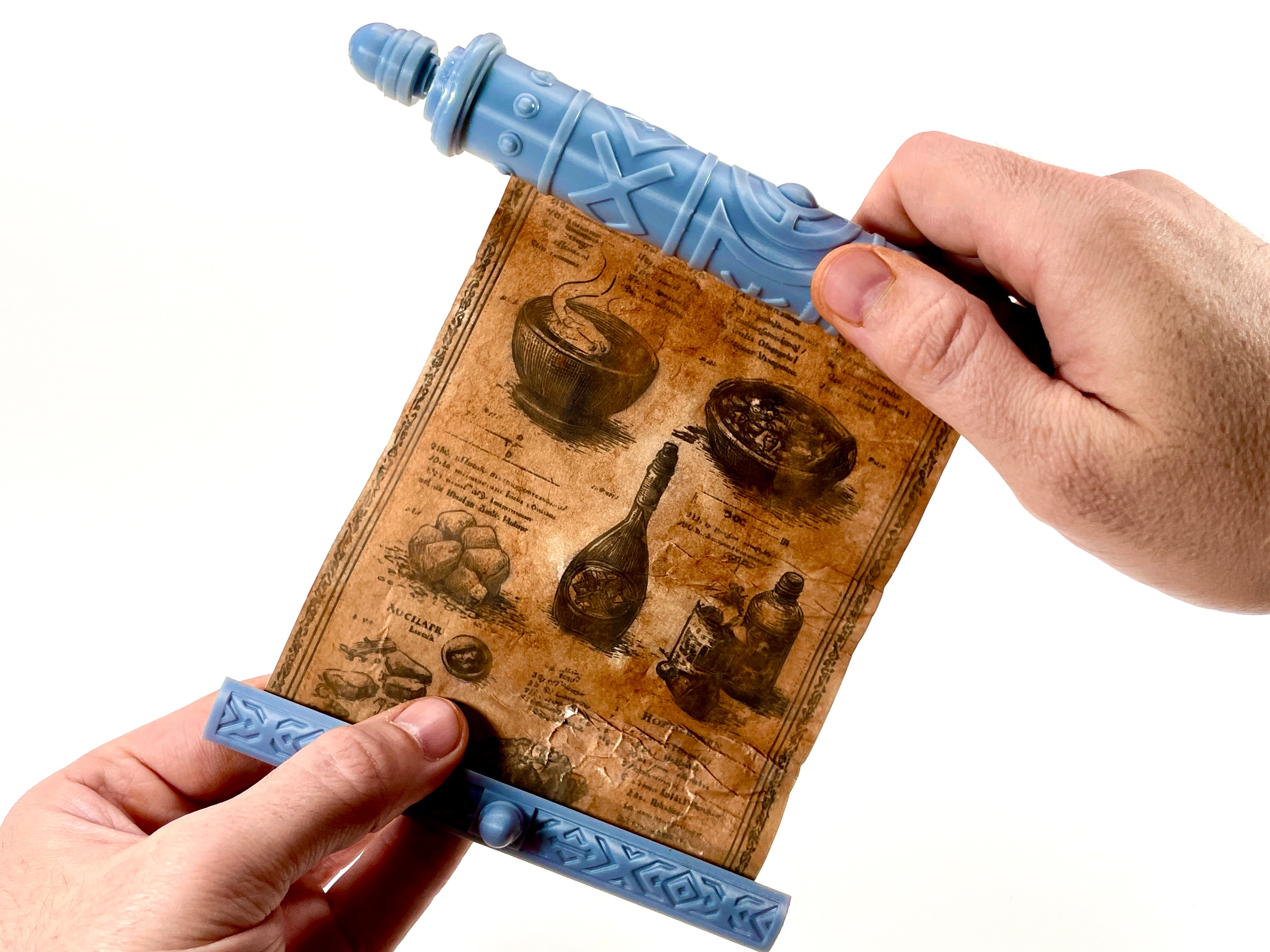 Retracting Scroll | Fantasy Prop – Custom Miniature Maker